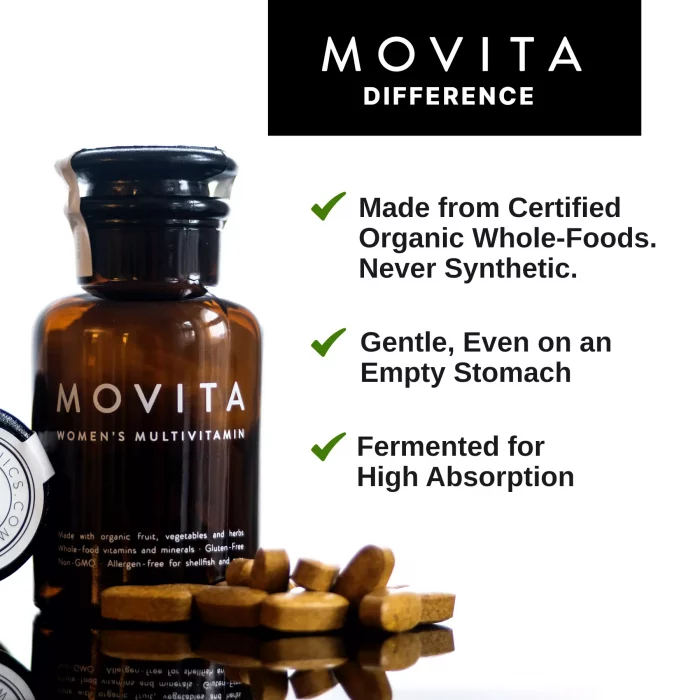 Women's Multivitamin Bottle - Movita Organics